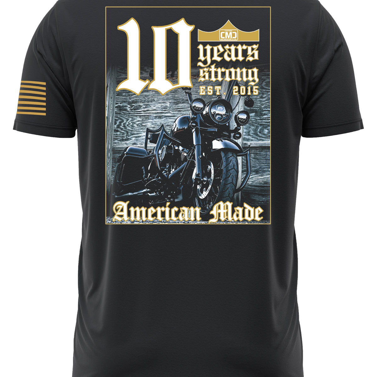 "10 YEARS STRONG" Shirt | CMC Motorsports